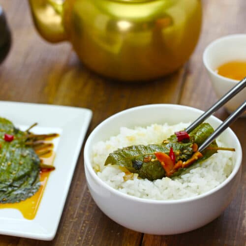 Kkaennip Banchan, Delicious Pickled Perilla Leaves - Best of Korea